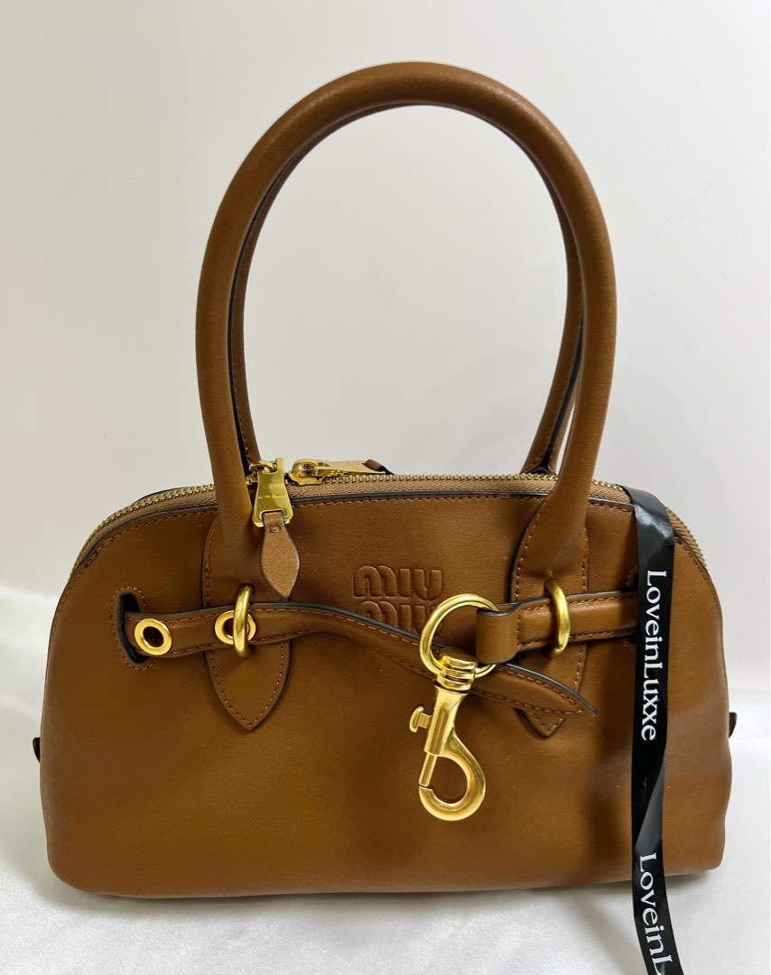 Miu Miu Mini Aventure Nappa Leather, Women's Fashion, Bags & Wallets ...
