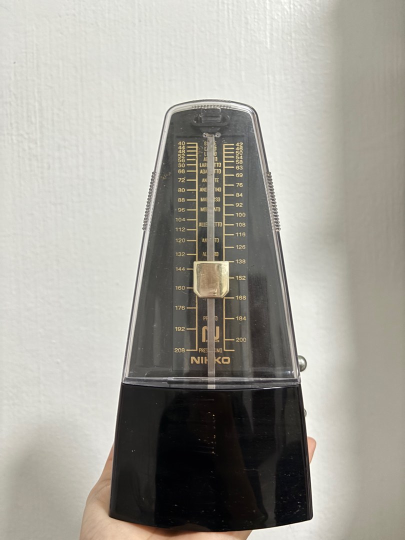 Nikko Standard Metronome Black, Hobbies & Toys, Music & Media, Music ...