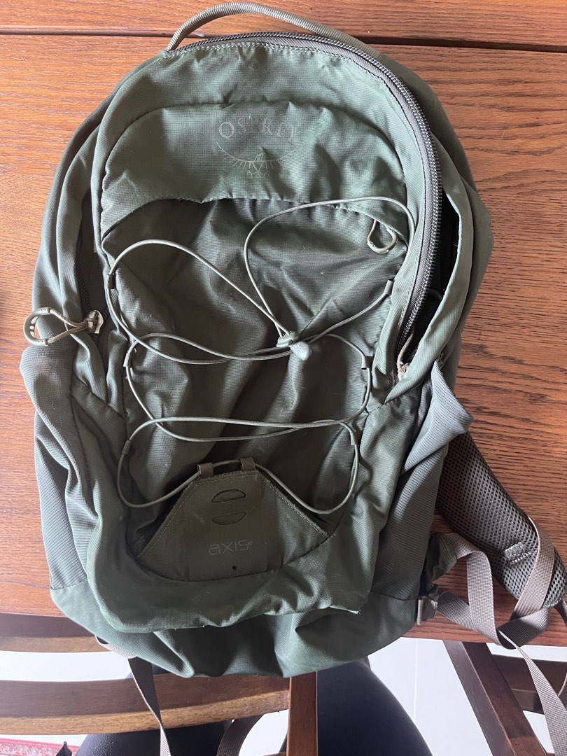 Osprey Axis Backpack - Olive Green, Men's Fashion, Bags, Backpacks on Carousell