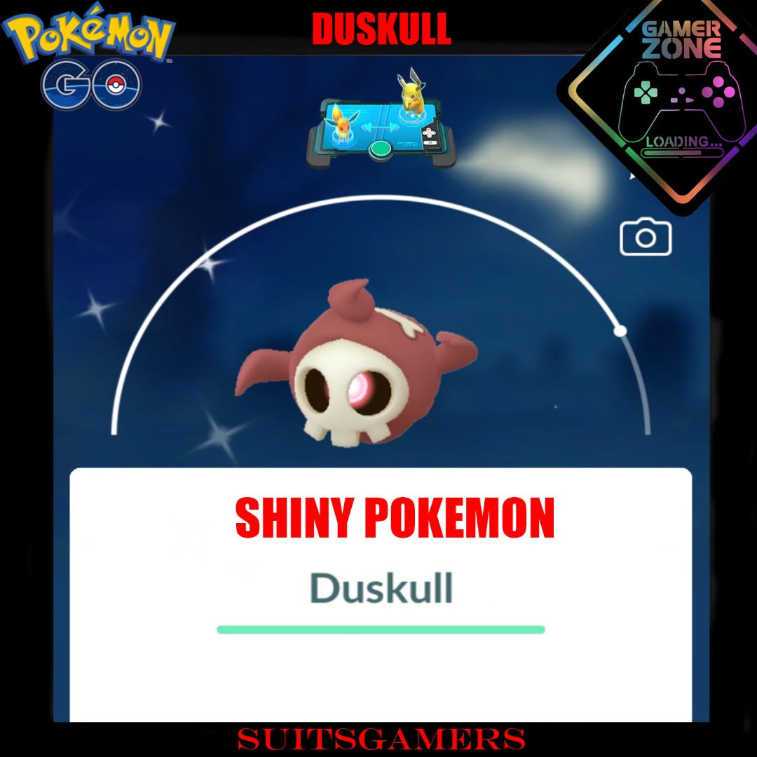 Pokemon GO - Shiny Duskull [SHINY POKEMON], Video Gaming, Video Games ...