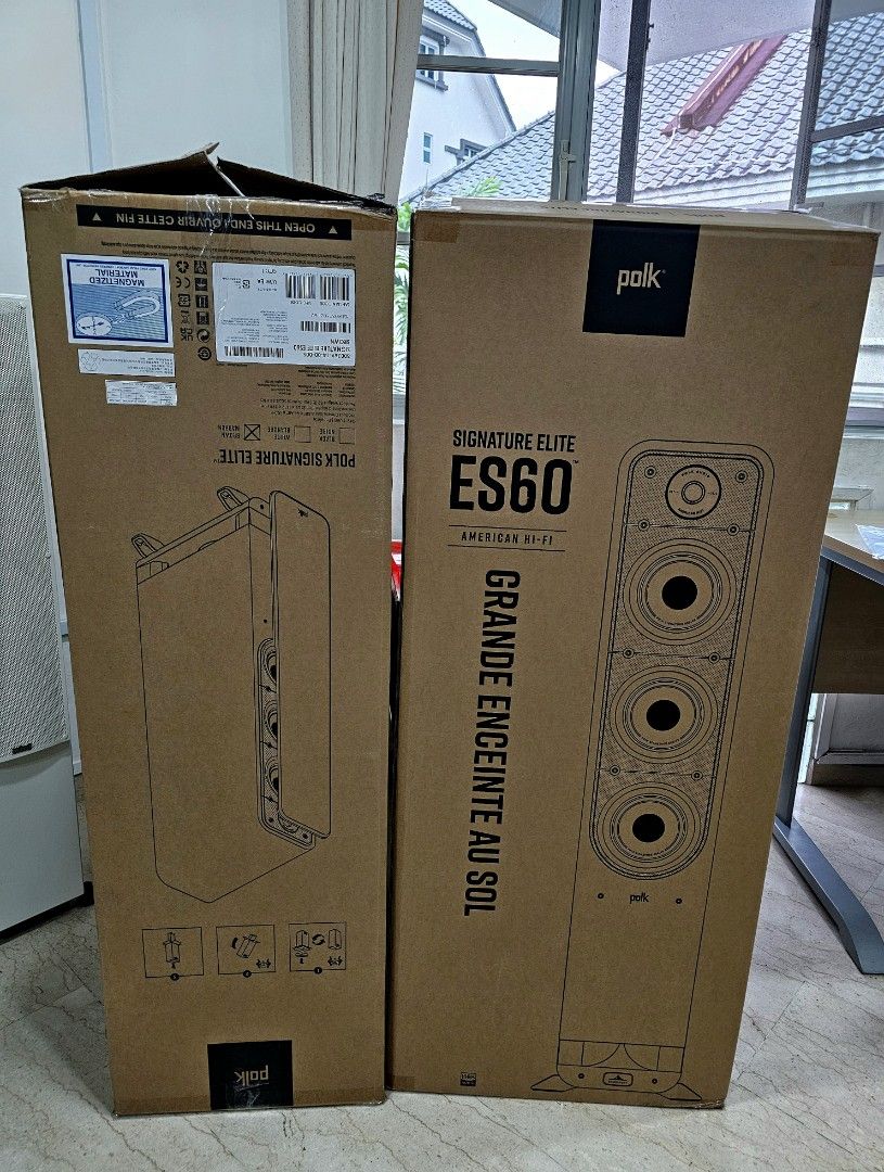 POLK Signature Elite ES60 Under Warranty High quality large Floor ...