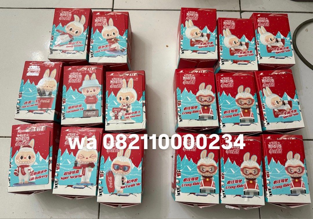 POP MART LABUBU THE MONSTER COCA COLA VACATION FIT , TIME TO COOL DOWN ...