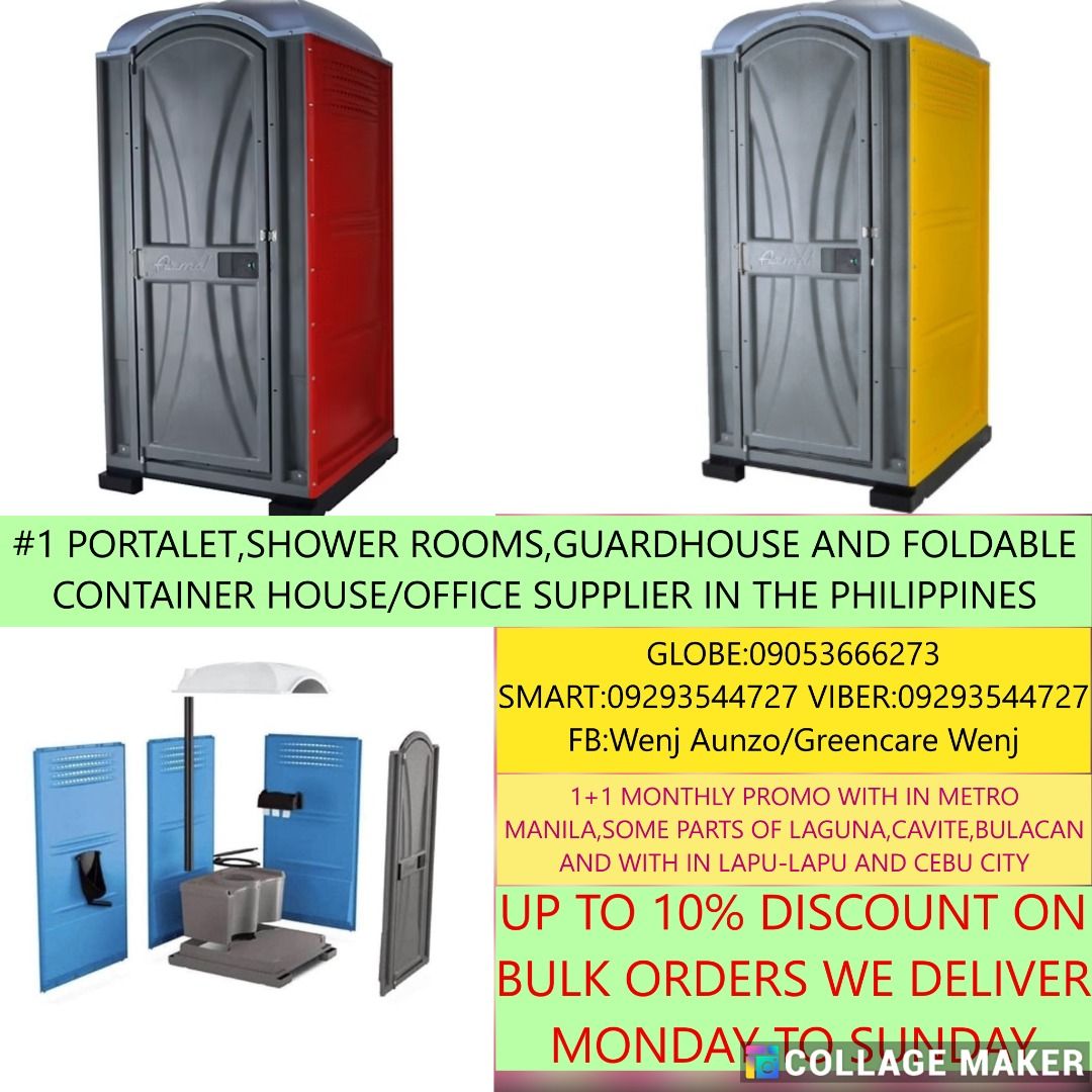 PORTALET - PORTABLE TOILET, Everything Else, Others on Carousell