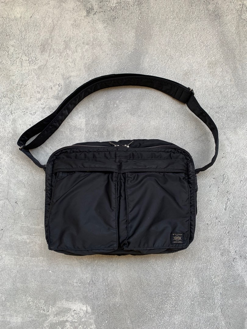 PORTER YOSHIDA TANKER LARGE | PORTER SLING BAG | TAS PORTER, Fesyen ...