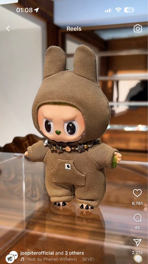 [Pre-Order] One-Of-A-Kind Blind box Labubu Sacai x Carhartt WIP ...