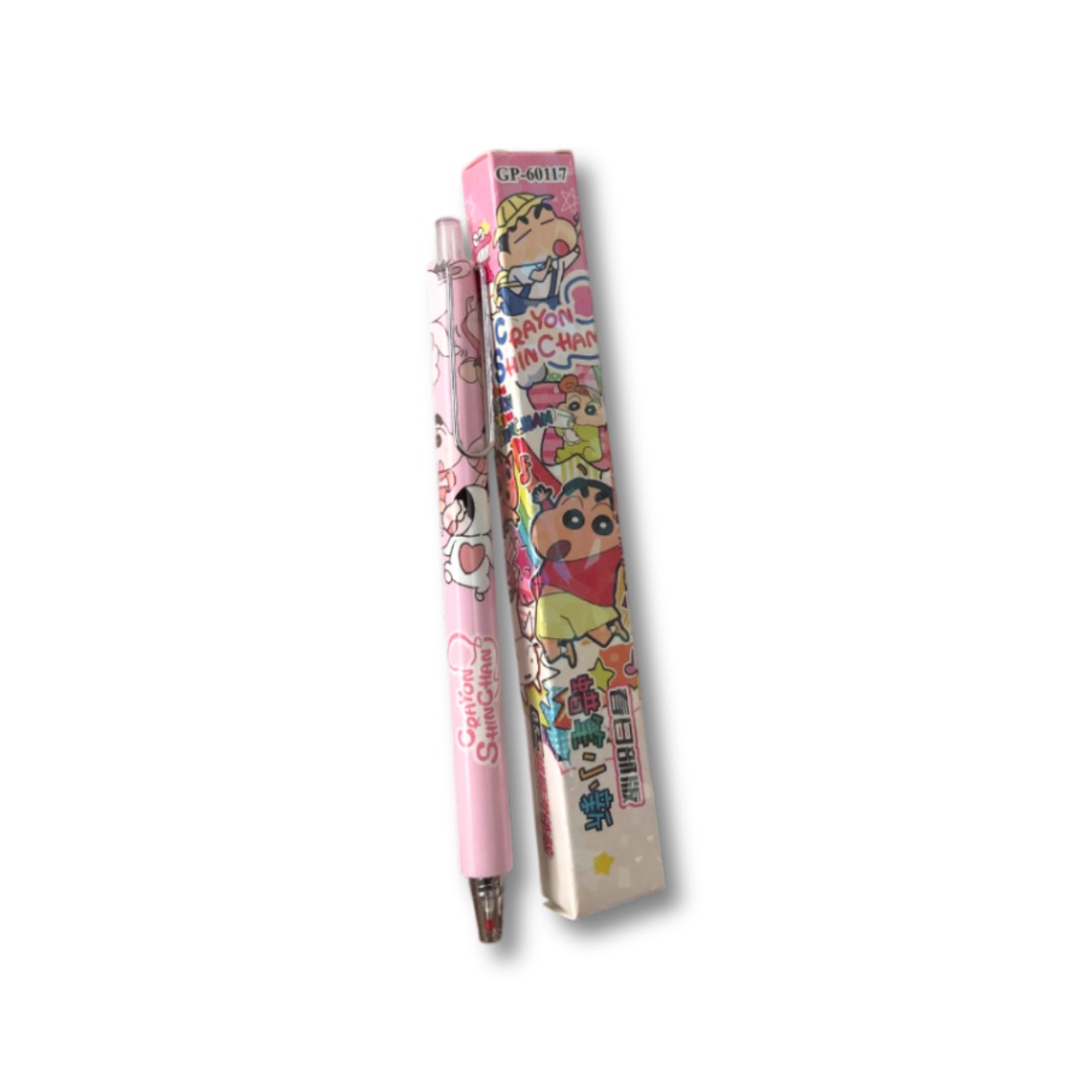 Pulpen Lucu Pulpen Gemas Crayon Shinchan Seragam Sekolah Warna Pink ...