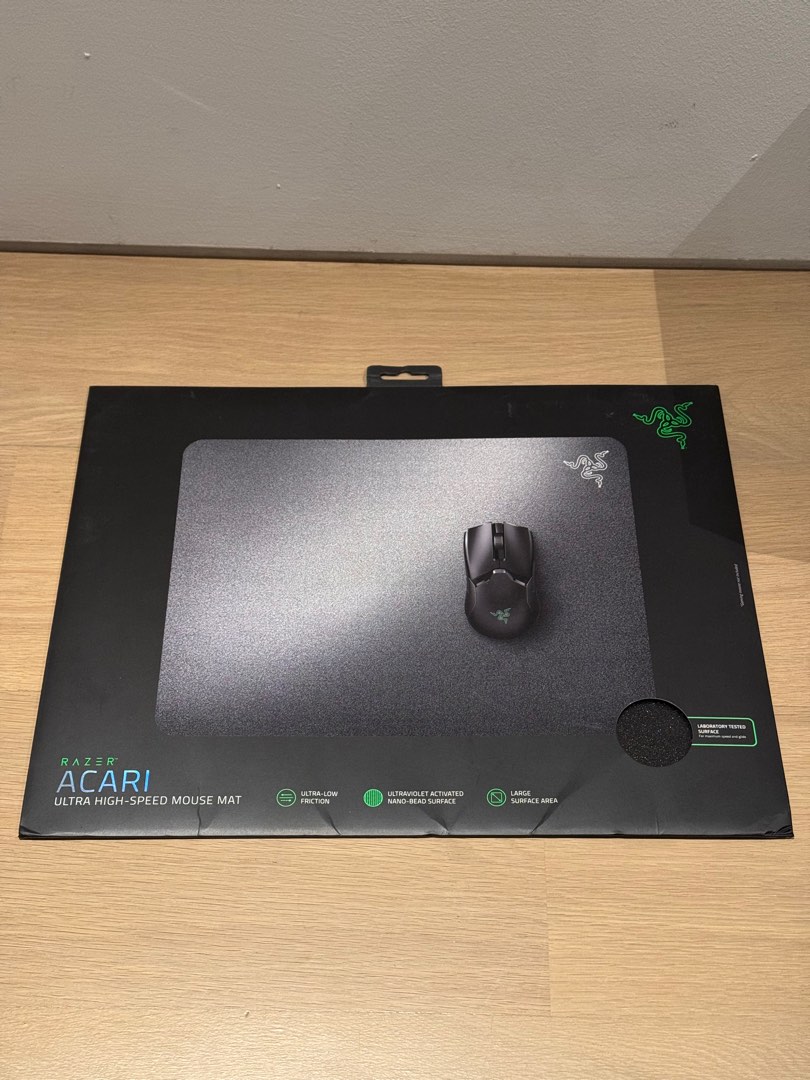 Razer Acari ultra high speed mouse mat, Computers & Tech, Parts ...
