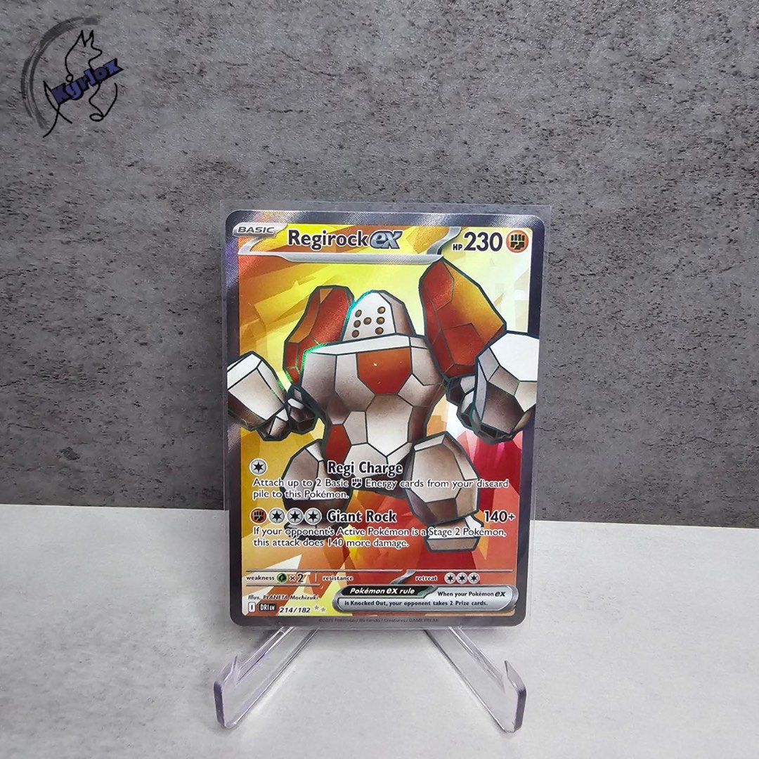 Regirock | Pokemon Destined Rivals | Eng Version, Hobbies & Toys, Toys ...