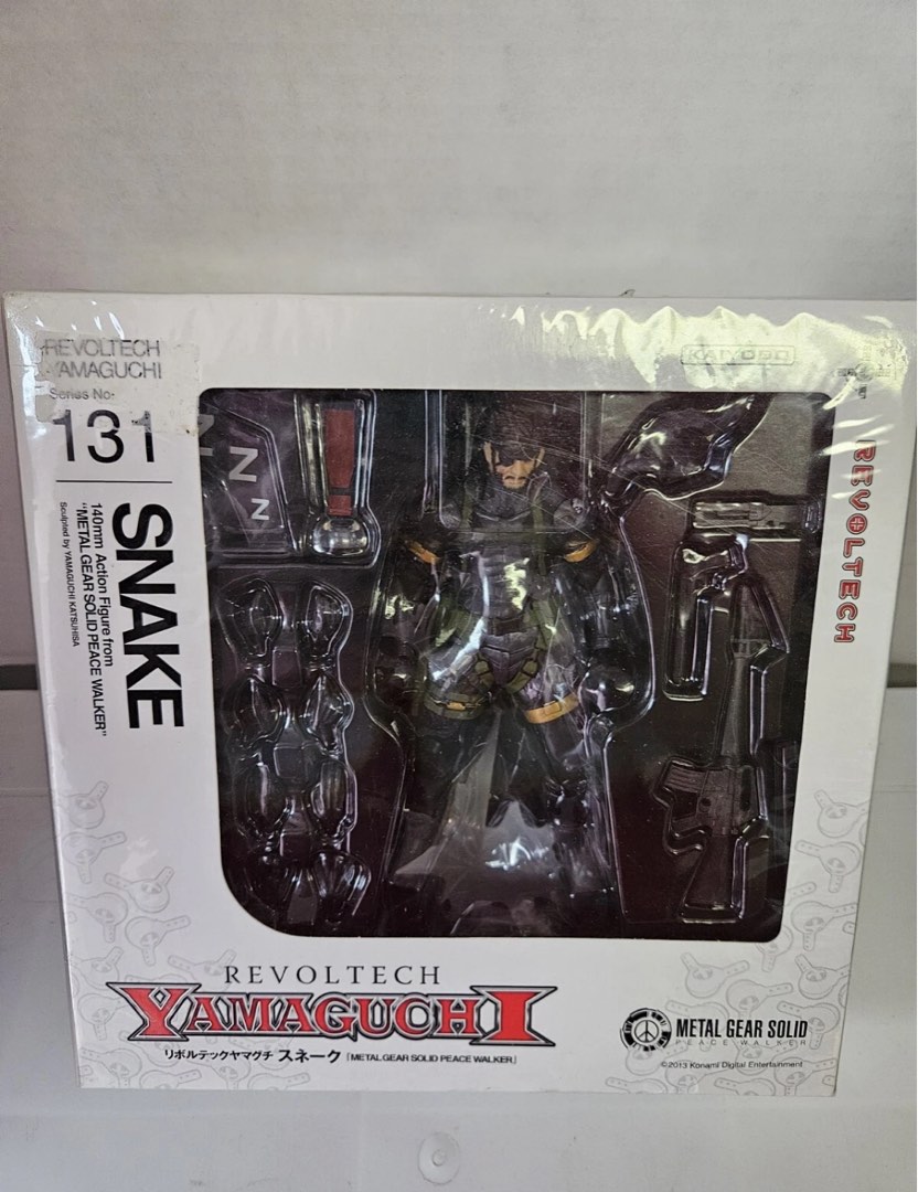 Revoltech Yamaguchi No.131 Metal Gear Solid Peace Walker SNAKE Figure ...