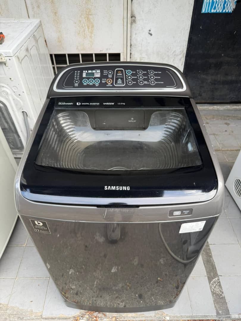 Samsung Inverter 12kg Washing Machine Fully Automatic Digital Inverter ...