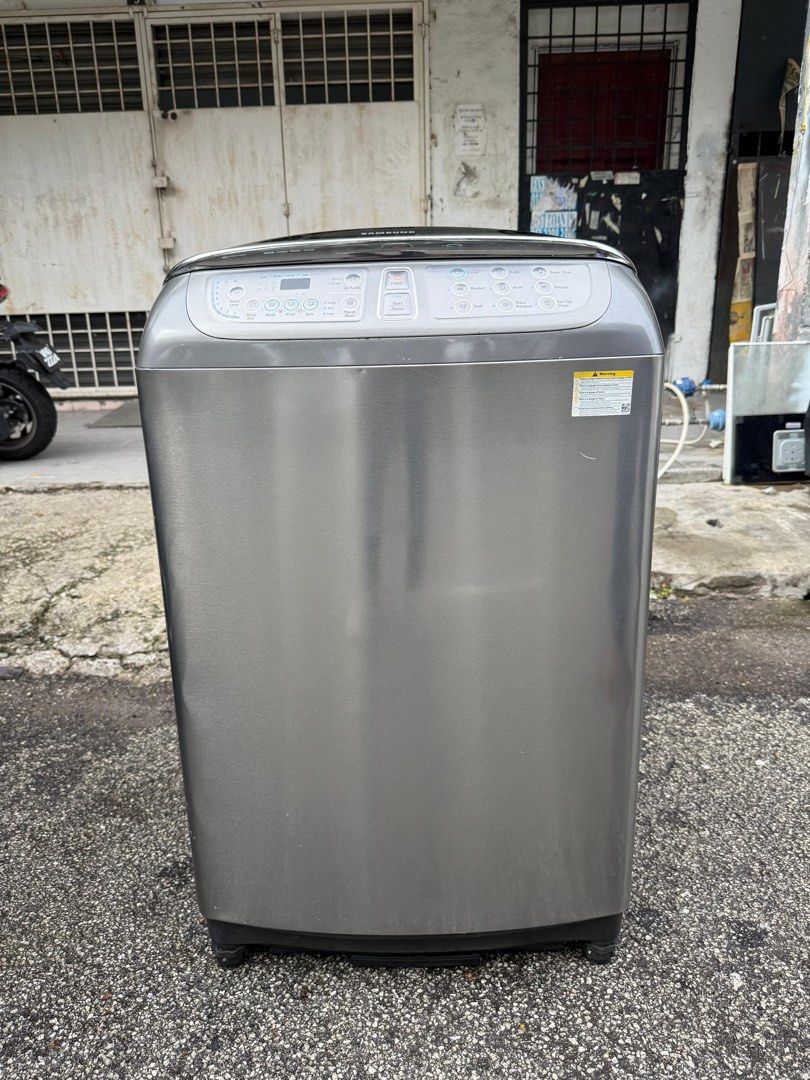 Samsung inverter 16kg Topload washing machine, TV & Home Appliances, Washing Machines and Dryers ...