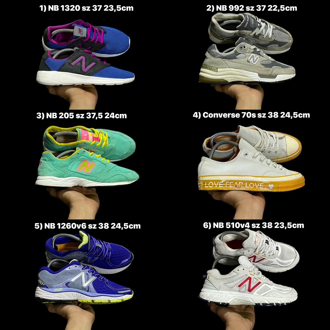Sepatu Second New Balance, Fesyen Wanita, Sepatu di Carousell