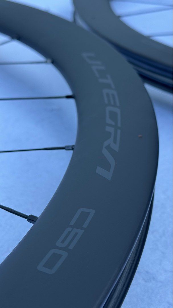 SHIMANO ULTEGRA C50 碟煞輪組 全新‼️, 體育器材, 自行車及配件, 單車在旋轉拍賣