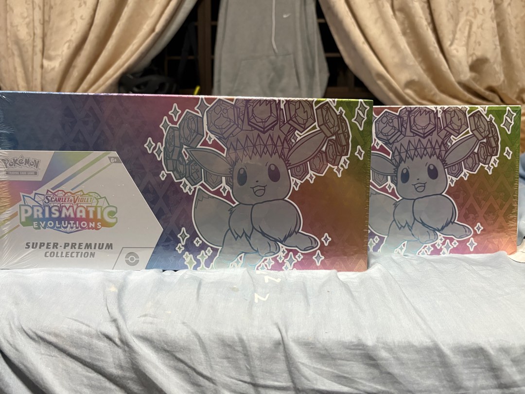 [Shrinked] Prismatic Evolutions SPC + Ex Starter Deck & Slab, Hobbies ...