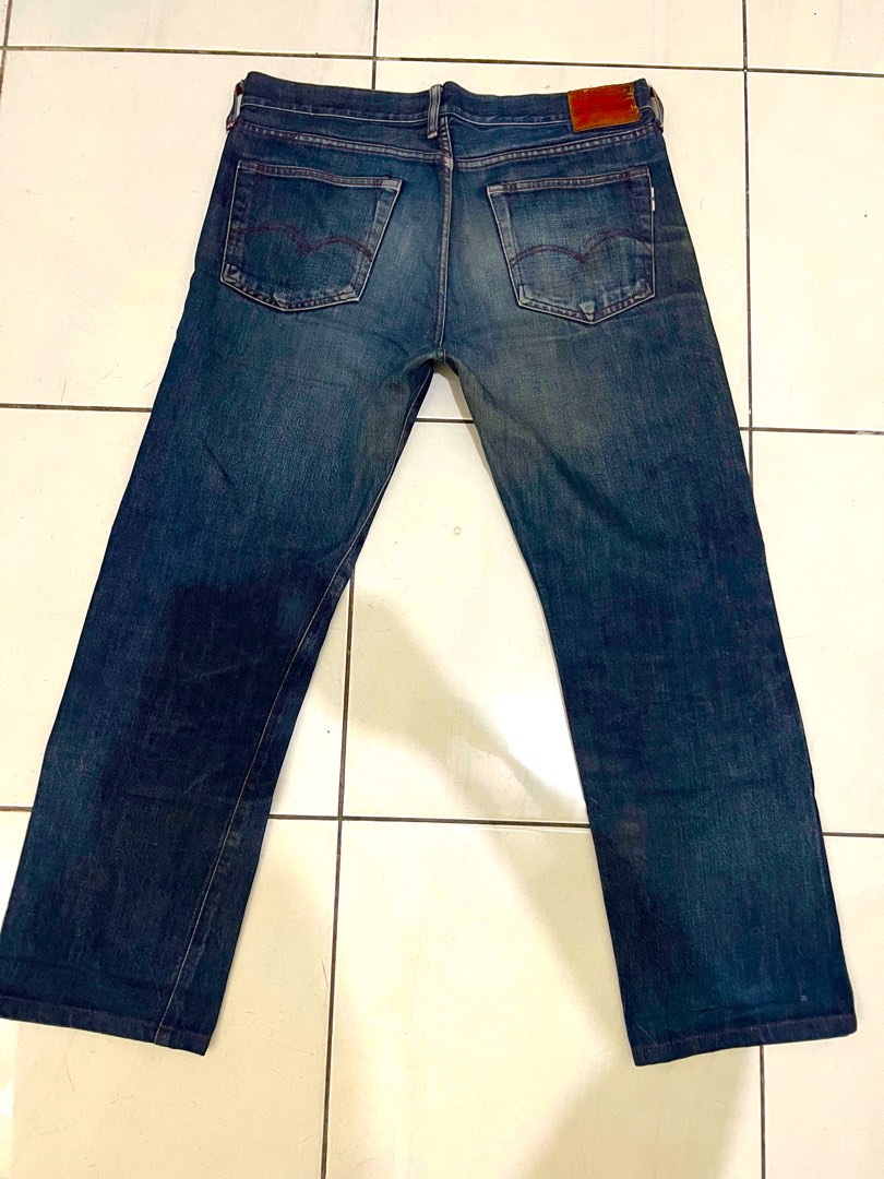 Studio D Artisan SDA DENIM SD203 Selvedge Red Stitches sz 34 Japanese ...
