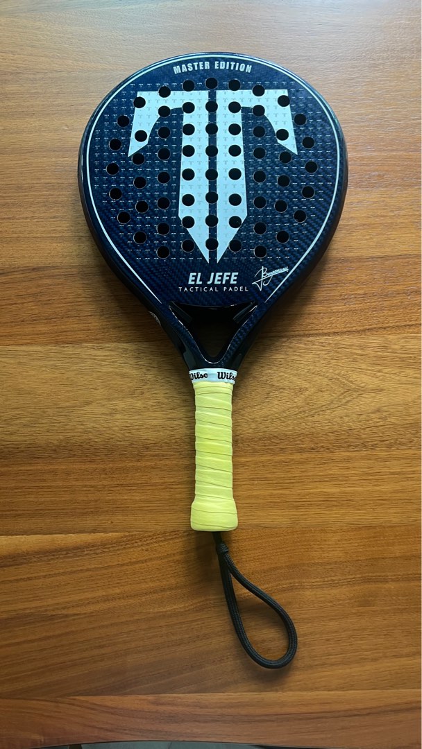 Tactical El Jefe Padel Master Edition, Sports Equipment, Sports & Games ...