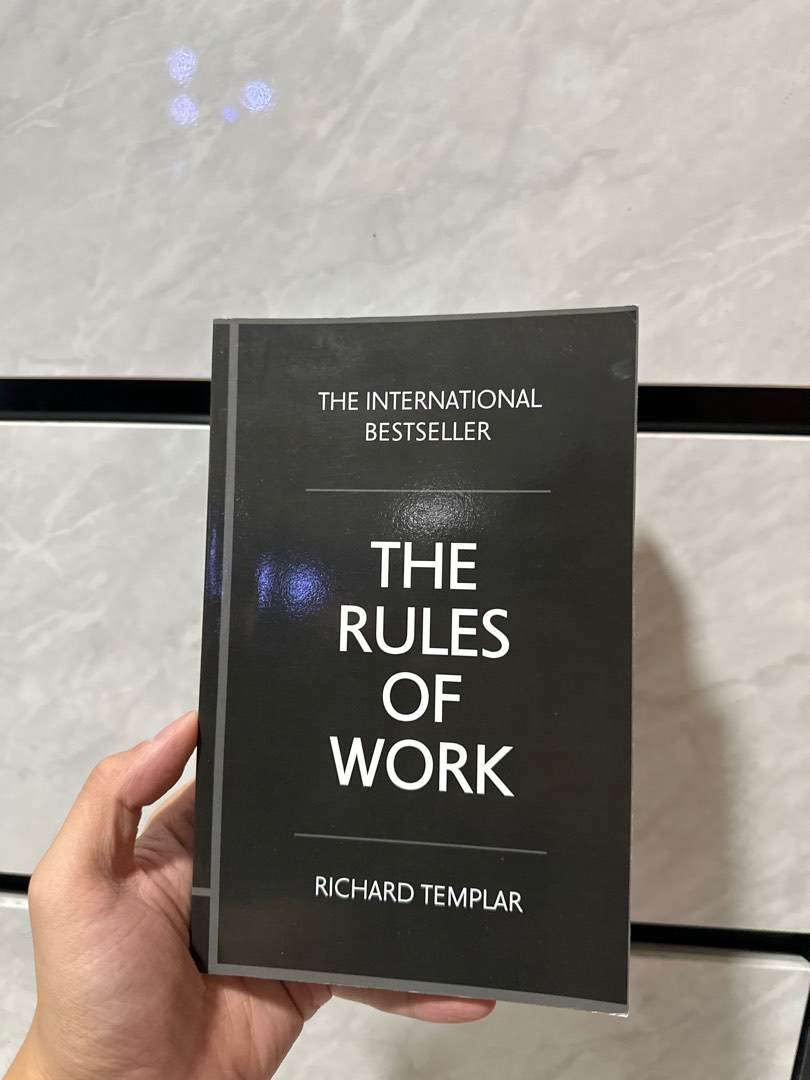 The Rules of Work by Richard Templar, Hobbies & Toys, Books & Magazines ...