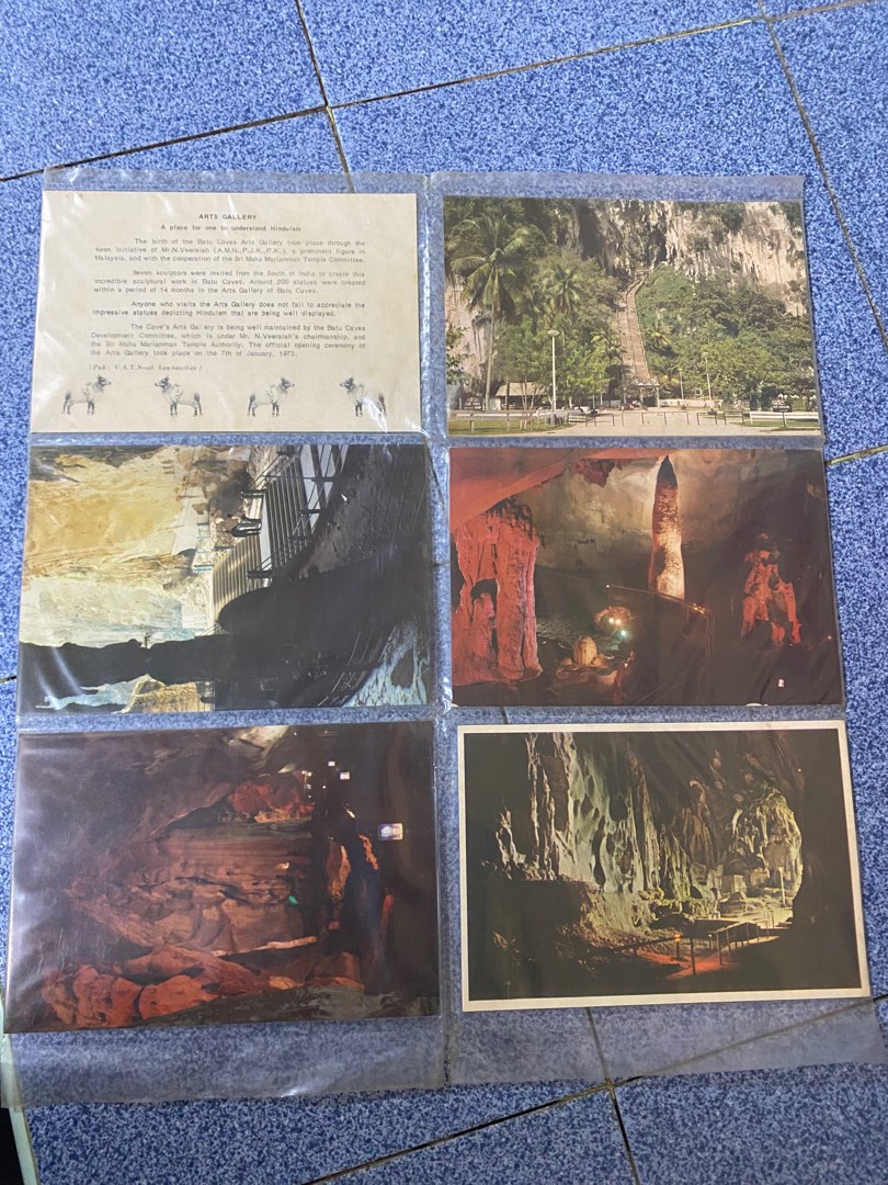 Vintage 1970s Batu caves postcard New old stock, Hobbies & Toys ...
