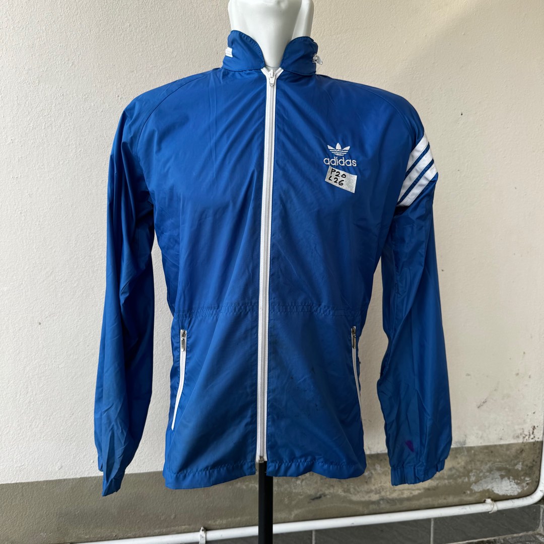 Vintage Adidas trefoil windbreaker jacket, Men's Fashion, Coats ...