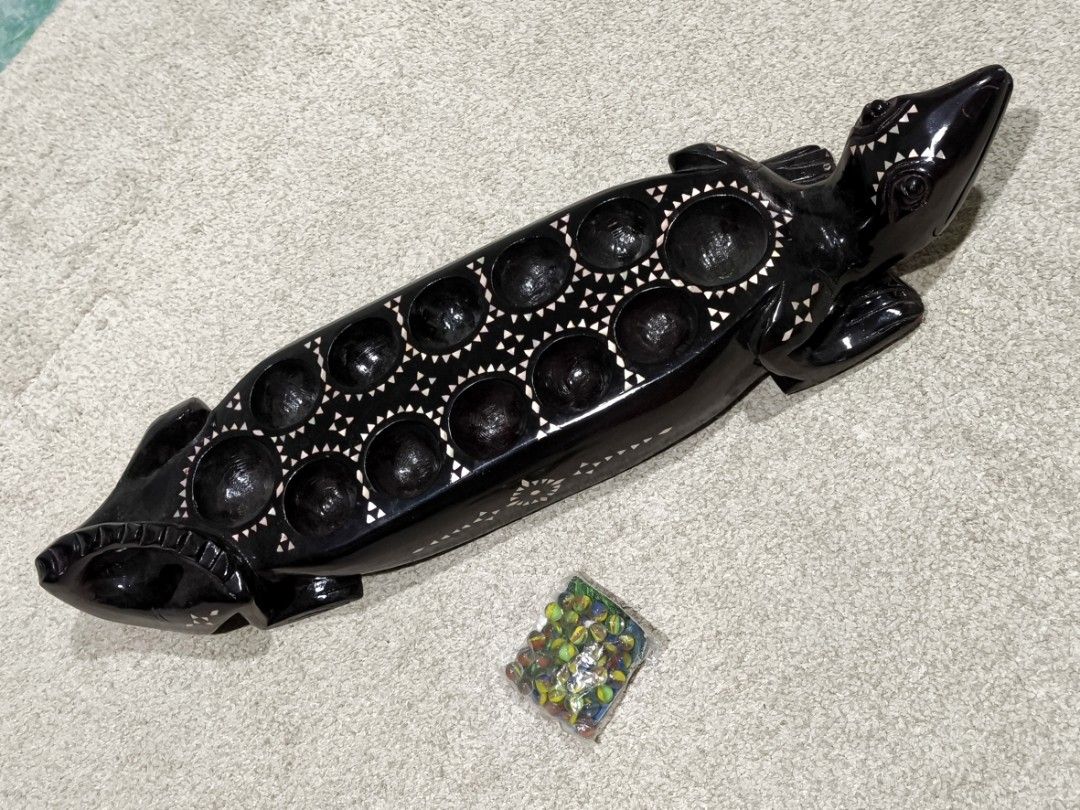Vintage Congkak Lizard Design, Hobbies & Toys, Collectibles ...