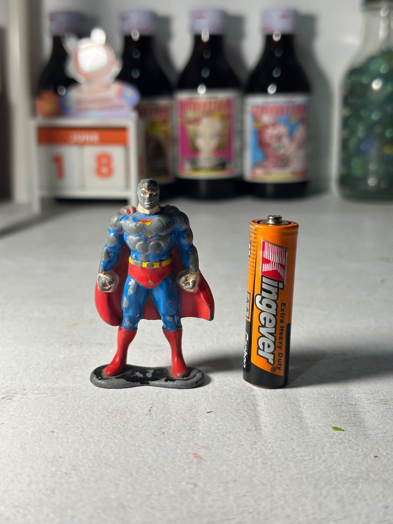 Vintage ERTL DC Comics Superman Die-Cast Metal Action Figure, Hobbies & Toys, Toys & Games on ...