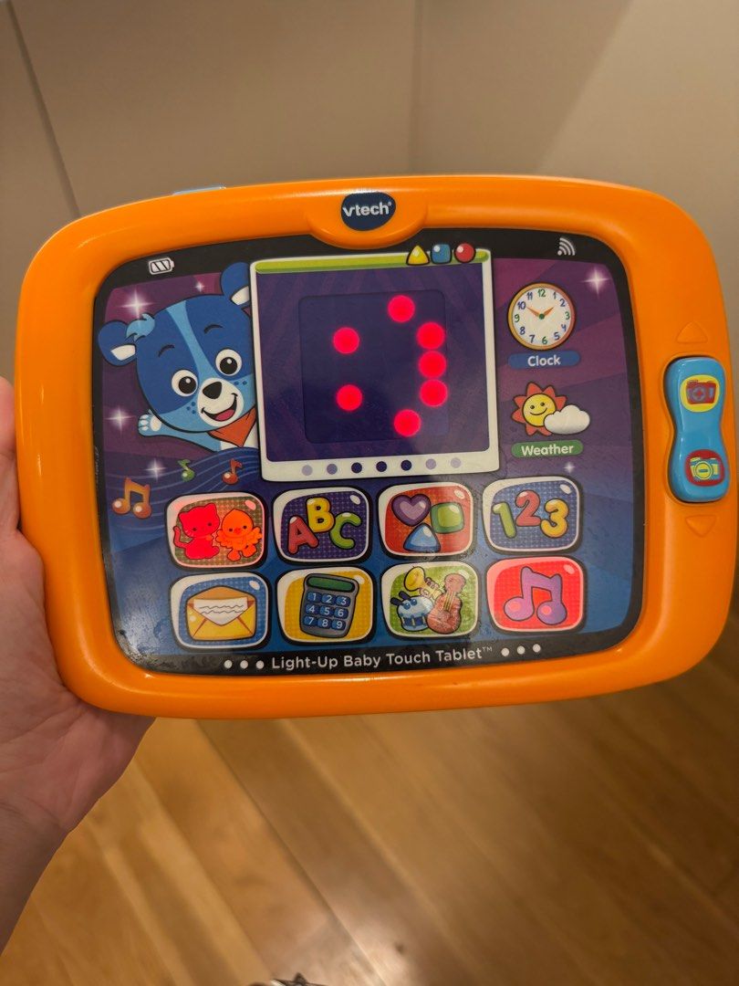 Vtech baby touch tablet, Hobbies & Toys, Toys & Games on Carousell