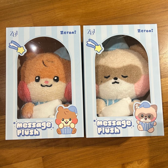 wts zeroni binini hanini message plush zb1 pop up in sinsa, Hobbies ...