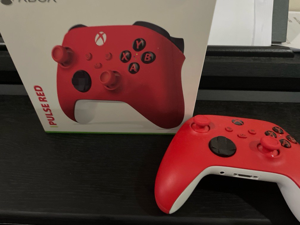 Xbox Pulse Red Controller, Video Gaming, Video Game Consoles, Xbox on ...