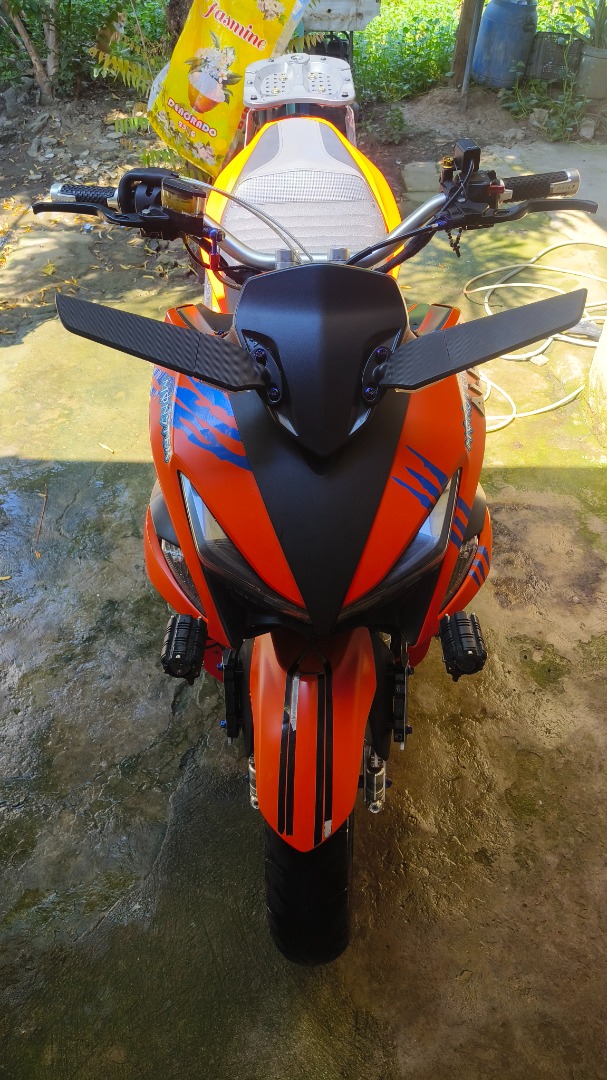 YAMAHA AEROX 155 V1 2019 (2020 AQUIRED) LOADED, Motorbikes, Motorbikes ...