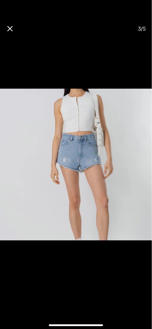 YHF Habitual Shredded Denim Shorts, Women's Fashion, Bottoms, Shorts on ...