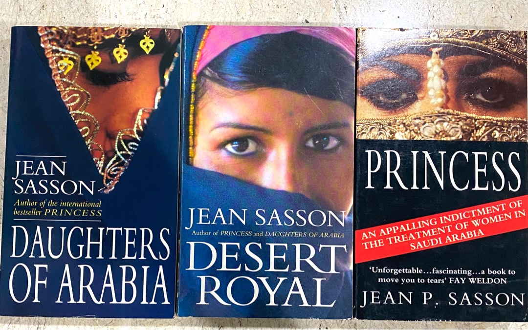 📚 Jean Sasson Trilogy – Princess Series (Set of 3), Buku & Alat Tulis ...