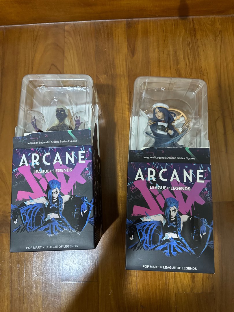 Arcane popmart league of legends Caitlyn and Mel, Hobbies & Toys, Toys ...