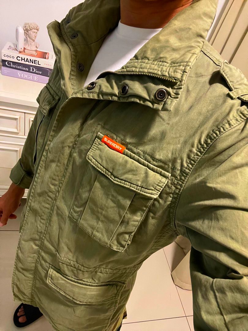 army military Superdry the rookie jacket m65 field jacket, Men's ...