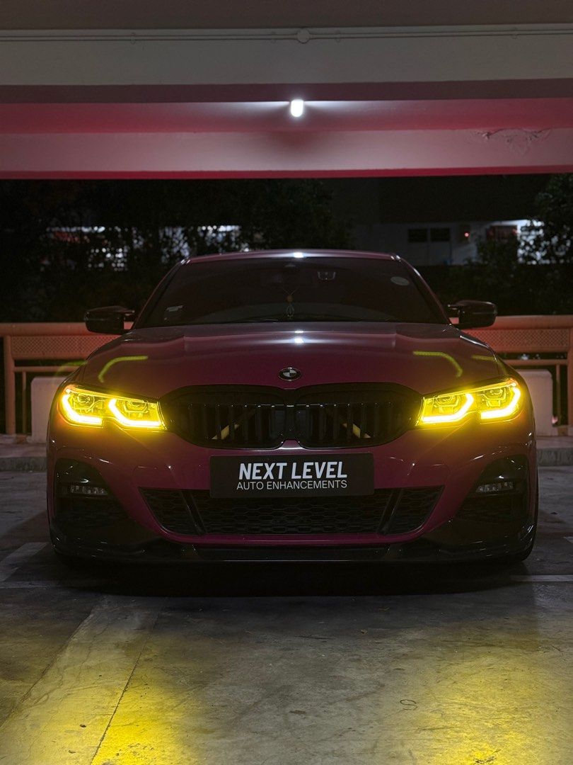 BMW G20 M340 Dual Color Yellow Headlamps, Car Accessories, Accessories ...