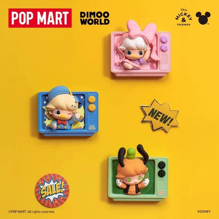 BN Dimoo x Disney POPMART (Pluto - Green), Hobbies & Toys, Toys & Games ...