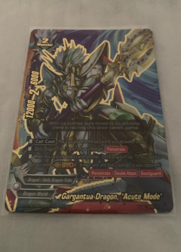 Buddy fight card (secret gargantua dragon) dragon world, Hobbies & Toys ...