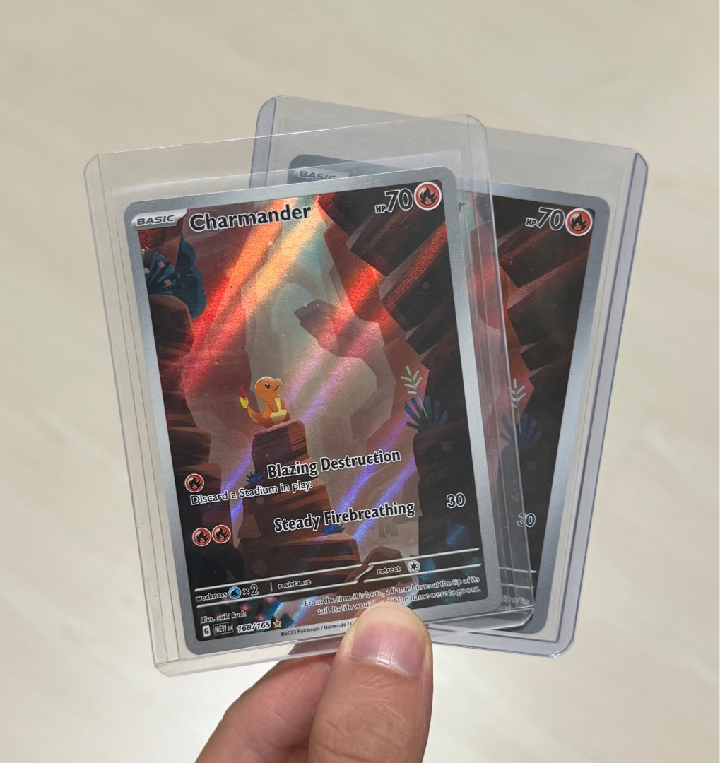 Charmander IR 151 English Pokemon TCG, Hobbies & Toys, Toys & Games on ...