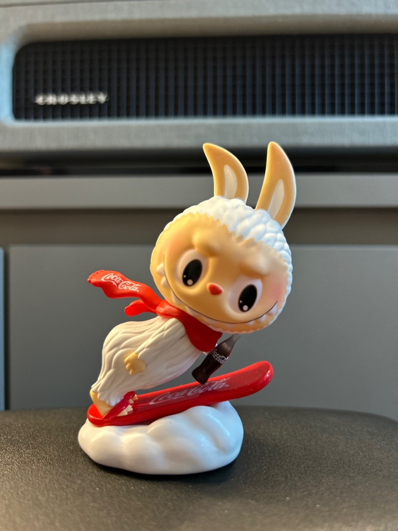 Coke Labubu Figurine, Hobbies & Toys, Toys & Games on Carousell