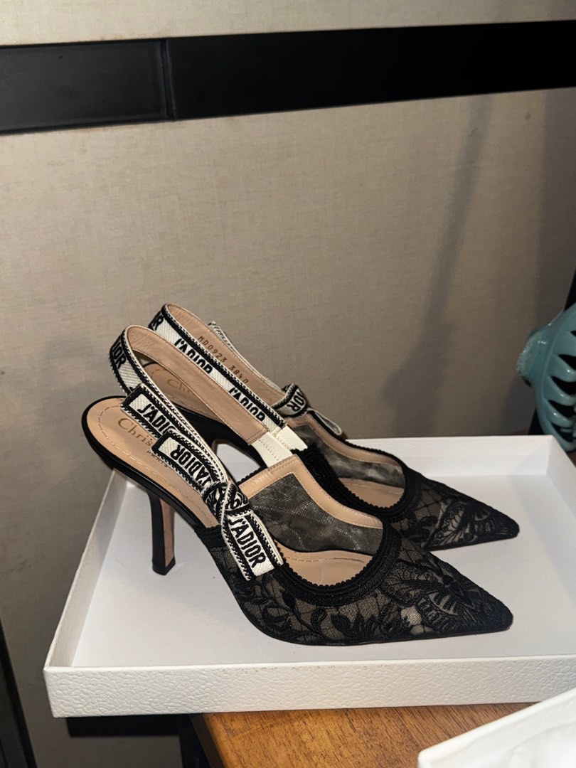 Dior Laced Heels (AUTHENTIC), Women's Fashion, Footwear, Heels on Carousell