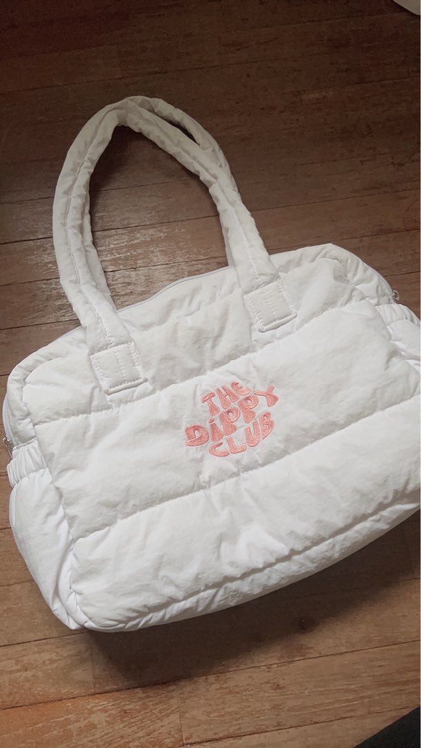 Dippy club white cloud bag, Women's Fashion, Bags & Wallets, Shoulder ...