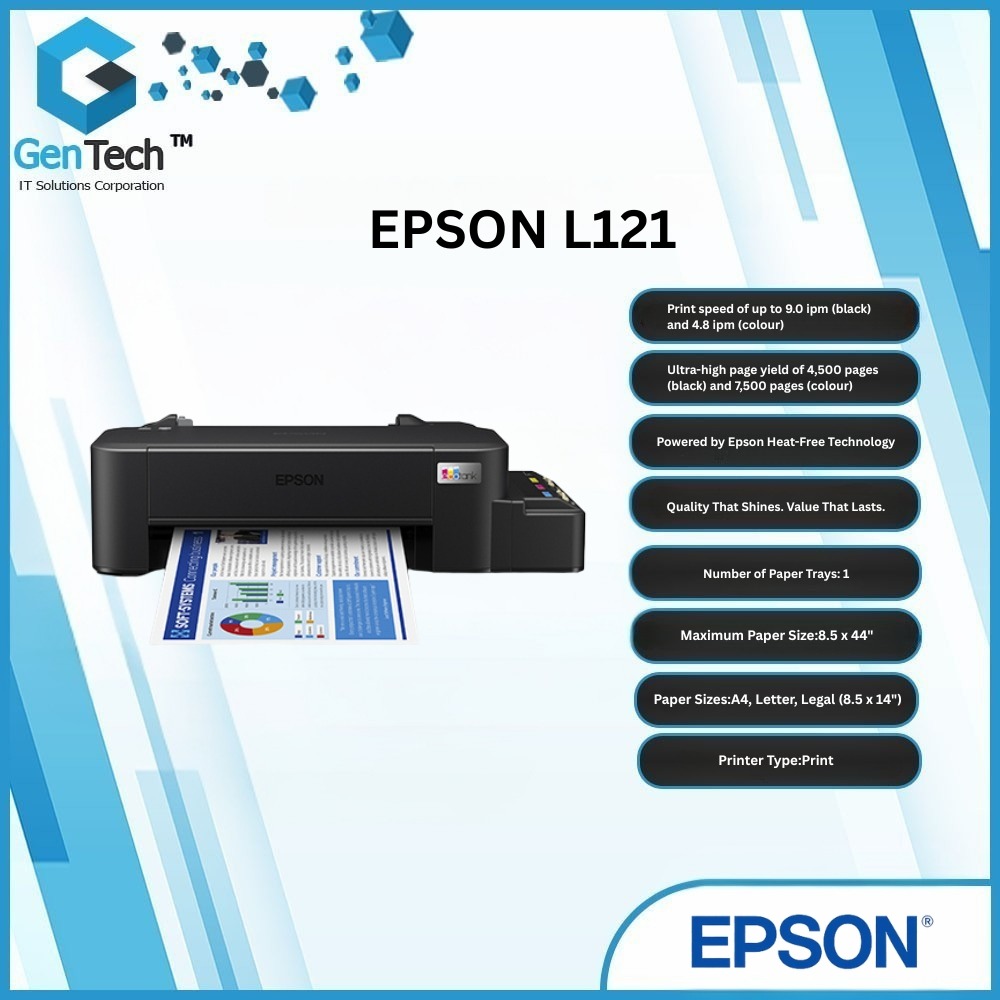 Epson L121, Computers & Tech, Printers, Scanners & Copiers on Carousell