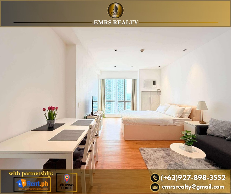 Executive Studio Unit For Rent in Novotel Suites Manila at Acqua ...