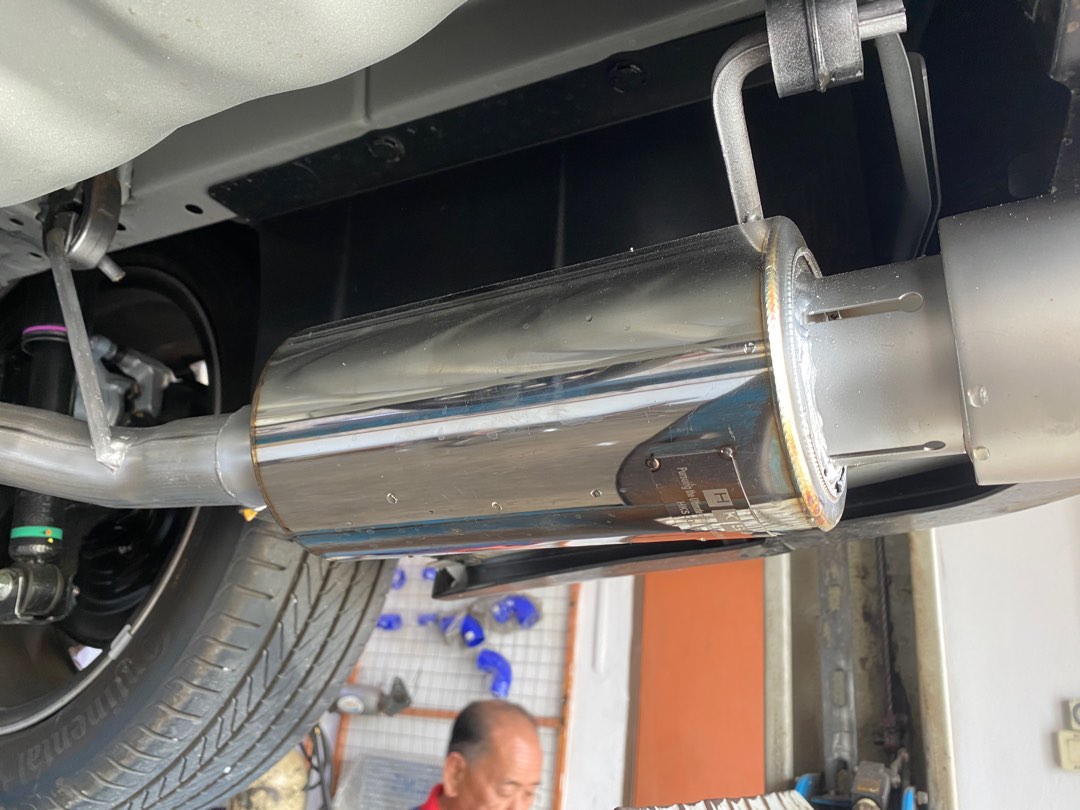 Custom Exhaust for myvi 1.5, yaris , vios, Auto Accessories on Carousell