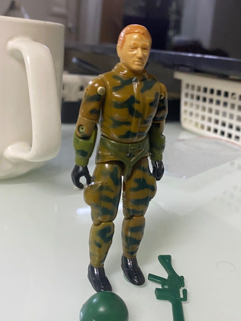 GI Joe ARAH 1984 Ripcord 3.75" Airborne Trooper Paratrooper Halo Jumper ...