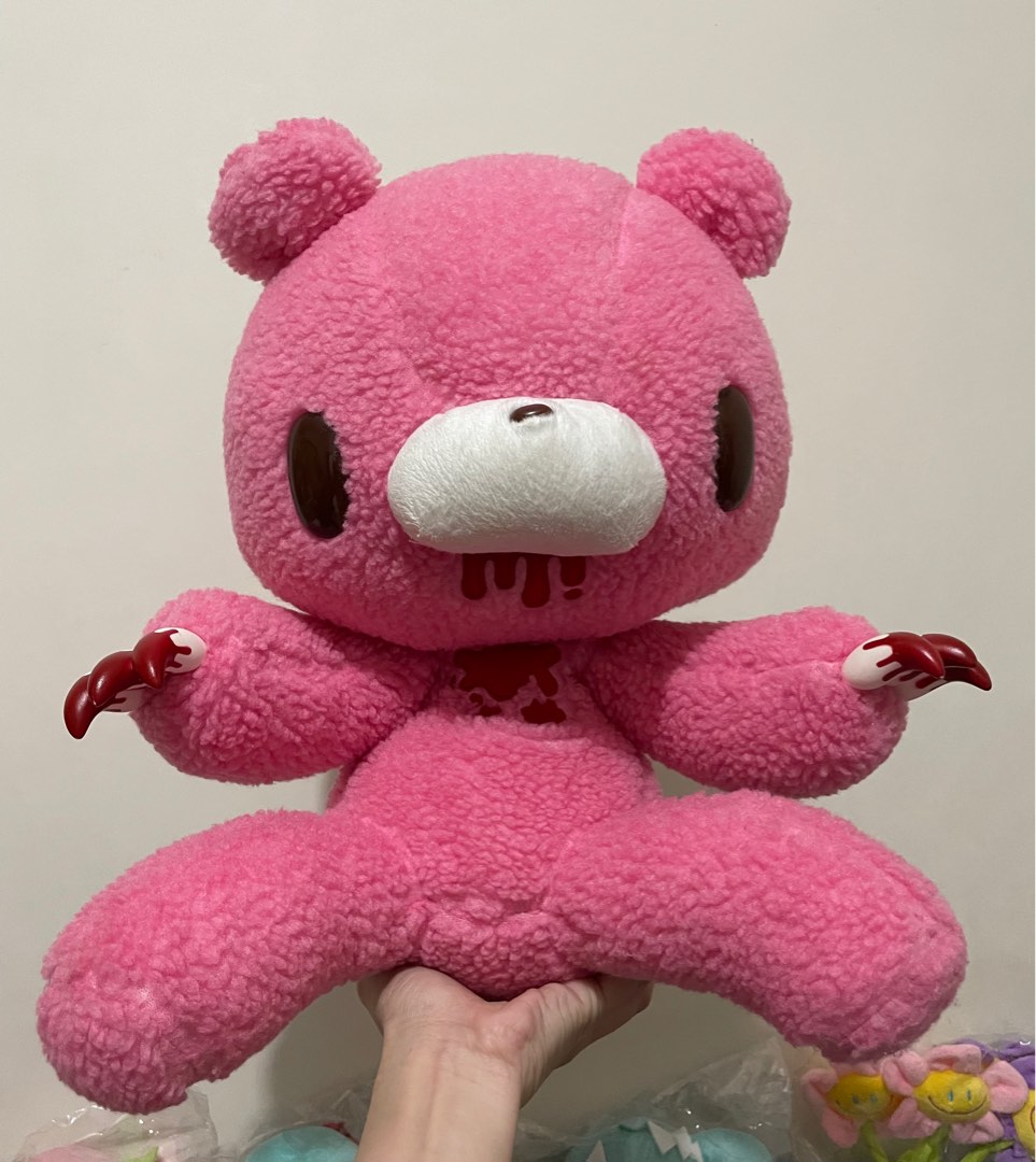Gloomy Bear Pink Jumbo Plush, Hobbies & Toys, Toys & Games on Carousell