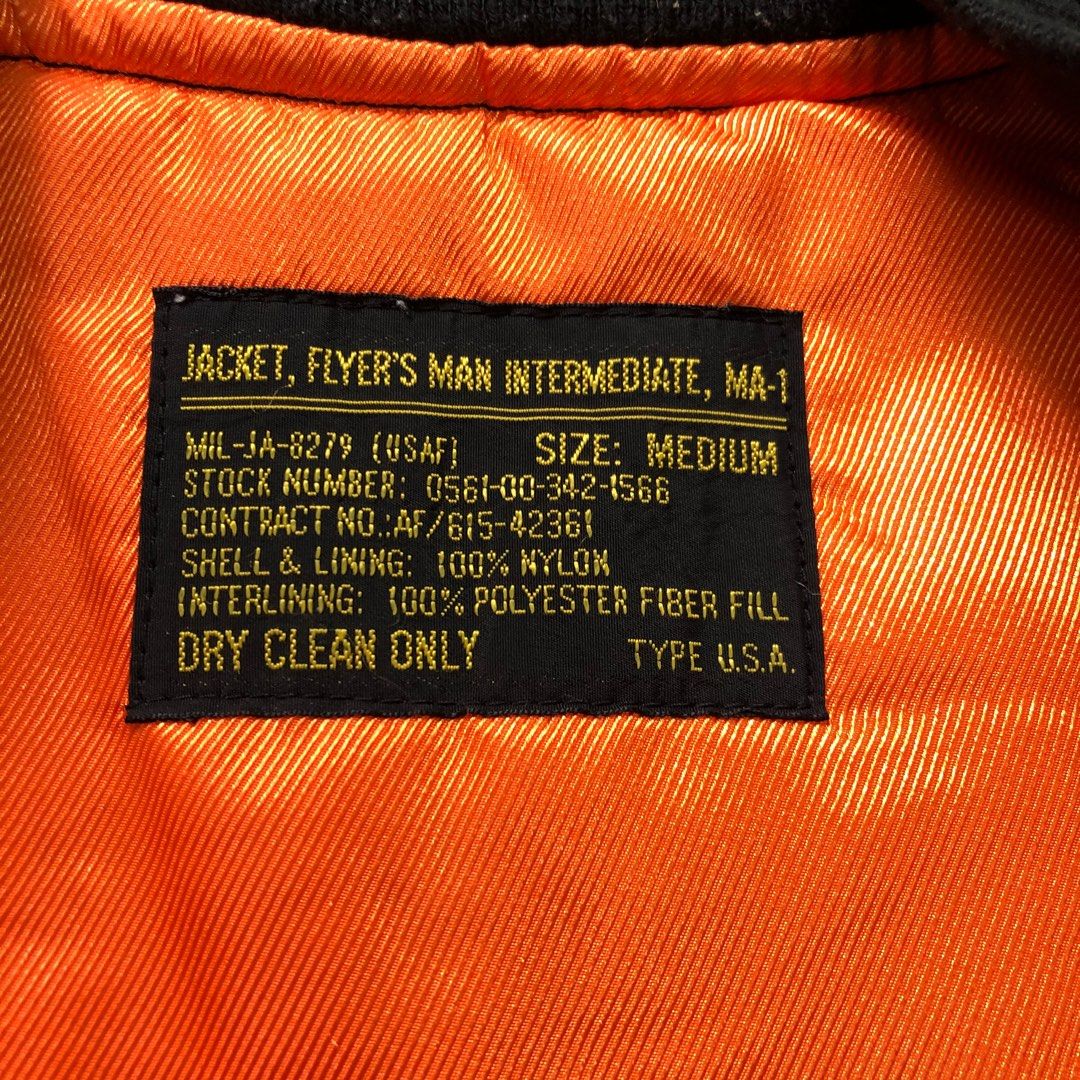 Jacket Sleeveless Flyers Man Us Air Force Saiz S, Men's Fashion, Coats ...