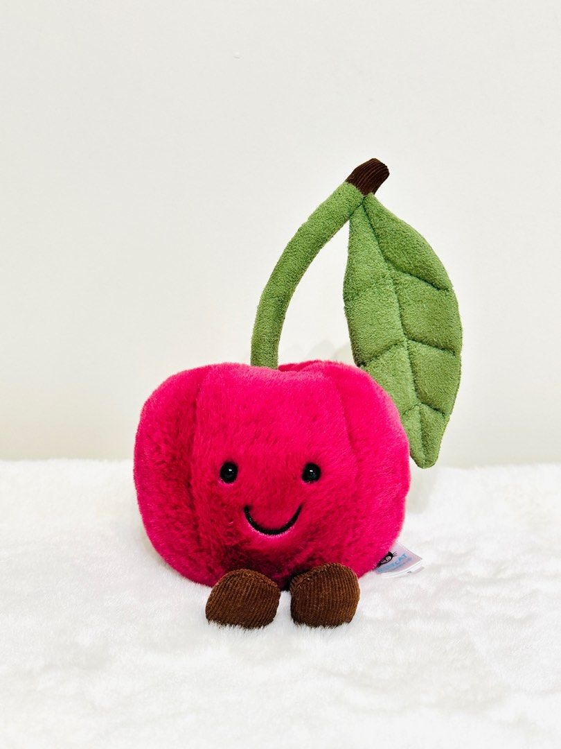Jellycat Amuseables CherryCherry Doll, Hobbies & Toys, Toys & Games on ...