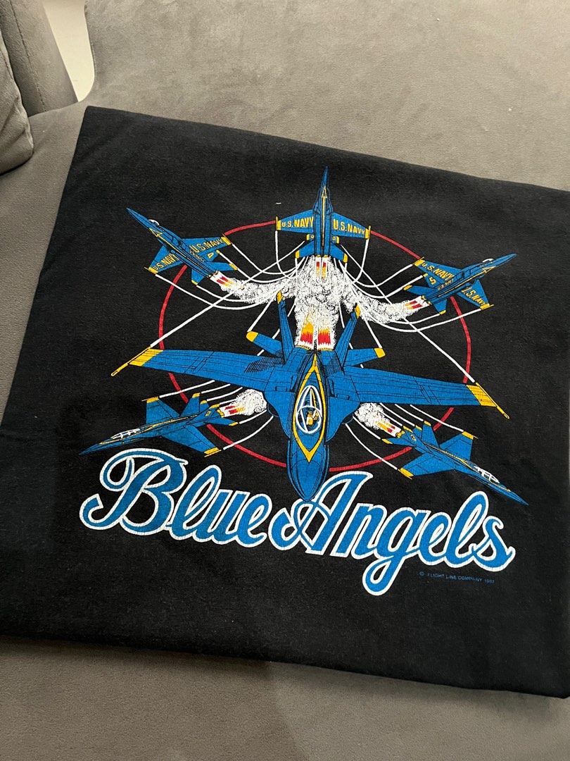 Kaso art pesawat faded merata blue angels eighties, Fesyen Pria ...