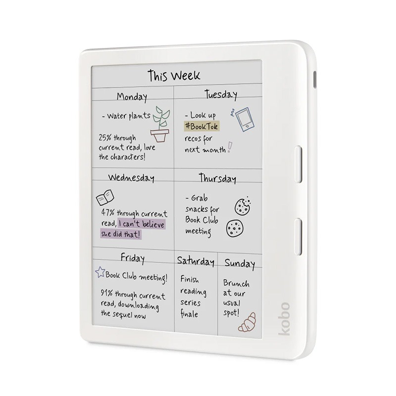Kobo Libra Colour eReader (White), Mobile Phones & Gadgets, E-Readers ...