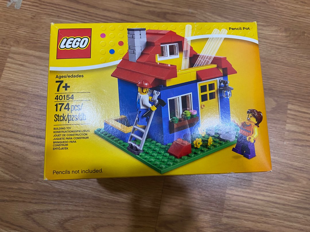 Lego Pencil Pot {retired} 40154, Hobbies & Toys, Toys & Games on Carousell